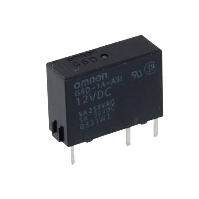 GM electronic | elektronické součástky, komponenty - OMRON G6D-1A-ASI-DC12 relé cívka 12VDC ...